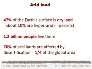 Long-term changes due to wind erosion in arid zones | PPT
