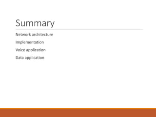 GSM Network Architecture | PPT | Computer Networking | Computing
