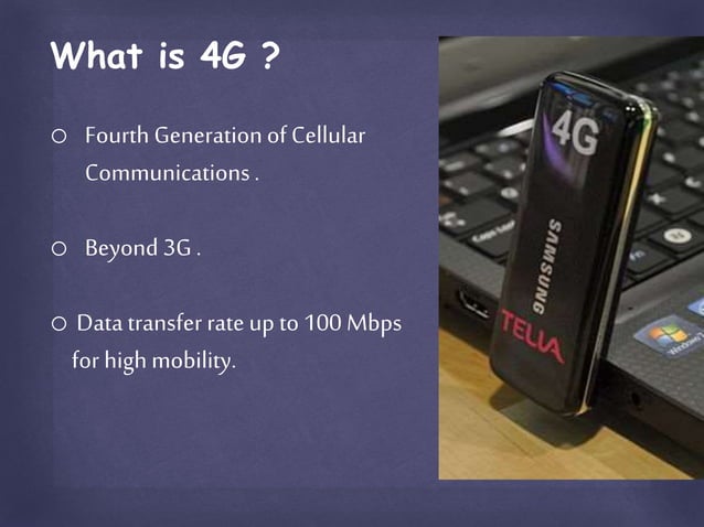 4G Technology | PPT