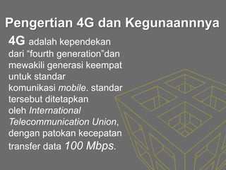 4G Technology | PDF