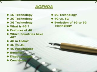 4g technology | PPT