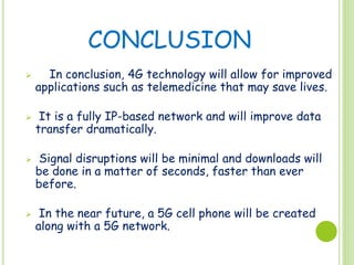 4G Technology | PPTX