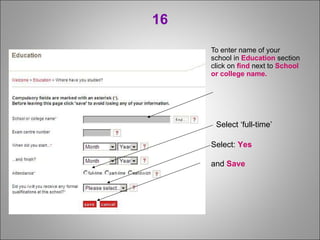 How to fill in UCAS application | PPT