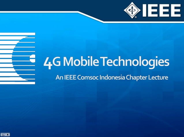 4G Mobile Network & Applications | PPTX