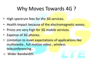 4G wireless Network | PPTX