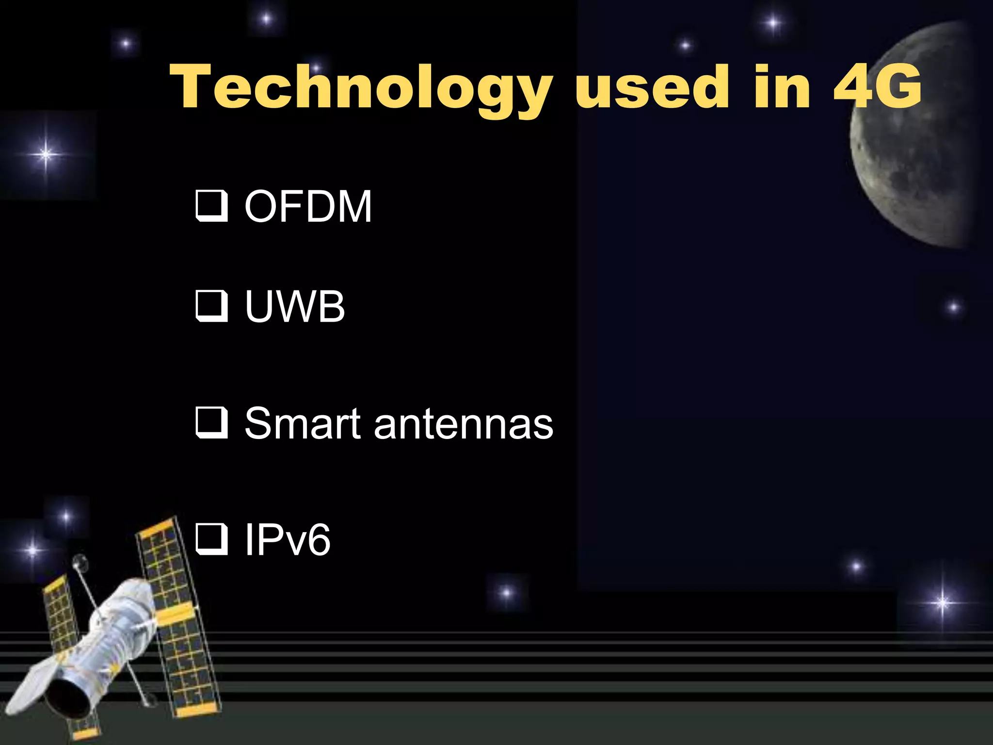 4g wireless technology | PPTX