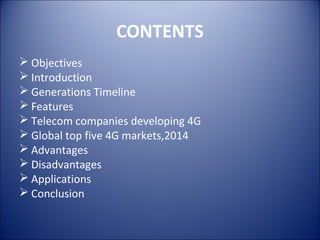 4 g wireless technology | PPT
