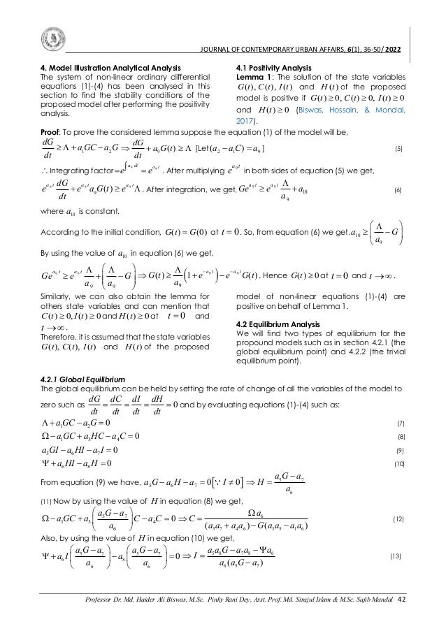 Mathematical Model Applied to Green Building Concept for Sustainable ...