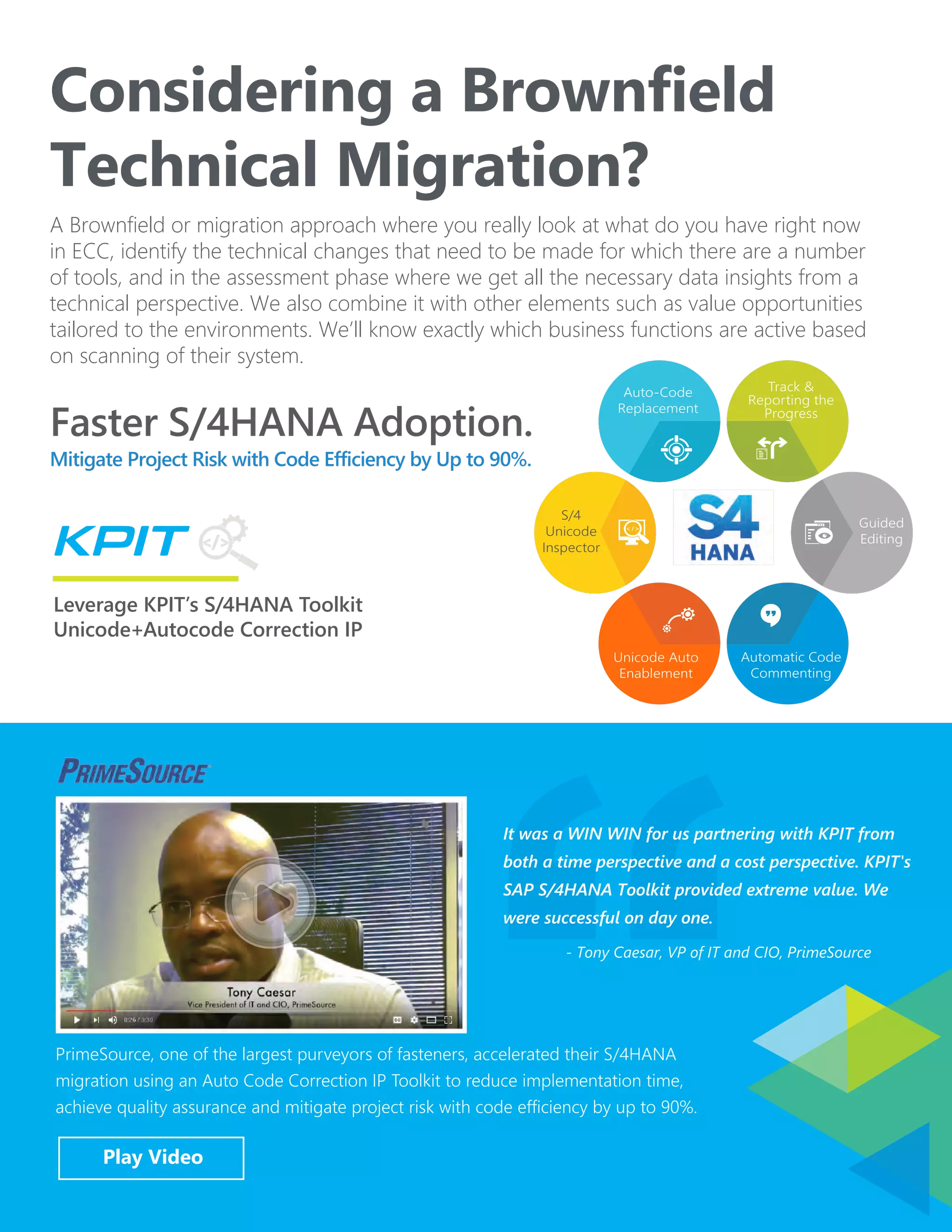 SAP S/4HANA Adoption- Establishing a Digital Core | PDF