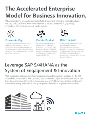 SAP S/4HANA Adoption- Establishing a Digital Core | PDF