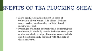 Modern Harvesting tools for smallscale farmers and SHG's | PPTX