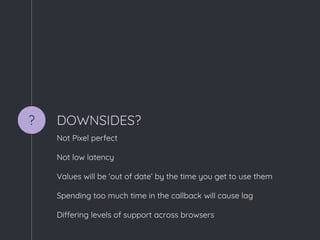 Intersection observer for js oxford | PPTX