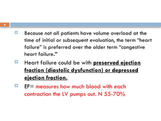 4 Heart Failure in medicine and pathology | PPTX