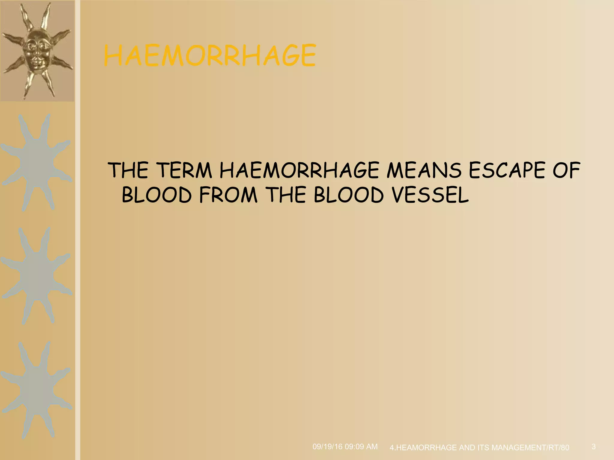 4 hemorrhage rt(78) Dr. RAHUL TIWARI | PPT