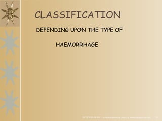4 hemorrhage rt(78) Dr. RAHUL TIWARI | PPT