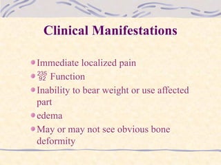 Fractures.ppt first aid first sem bsc nursing | PPT