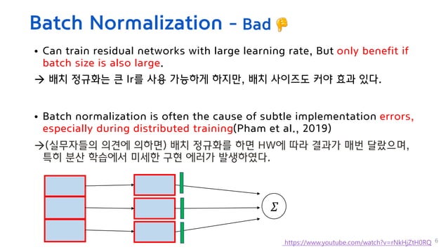4 high performance large-scale image recognition without normalization | PPT