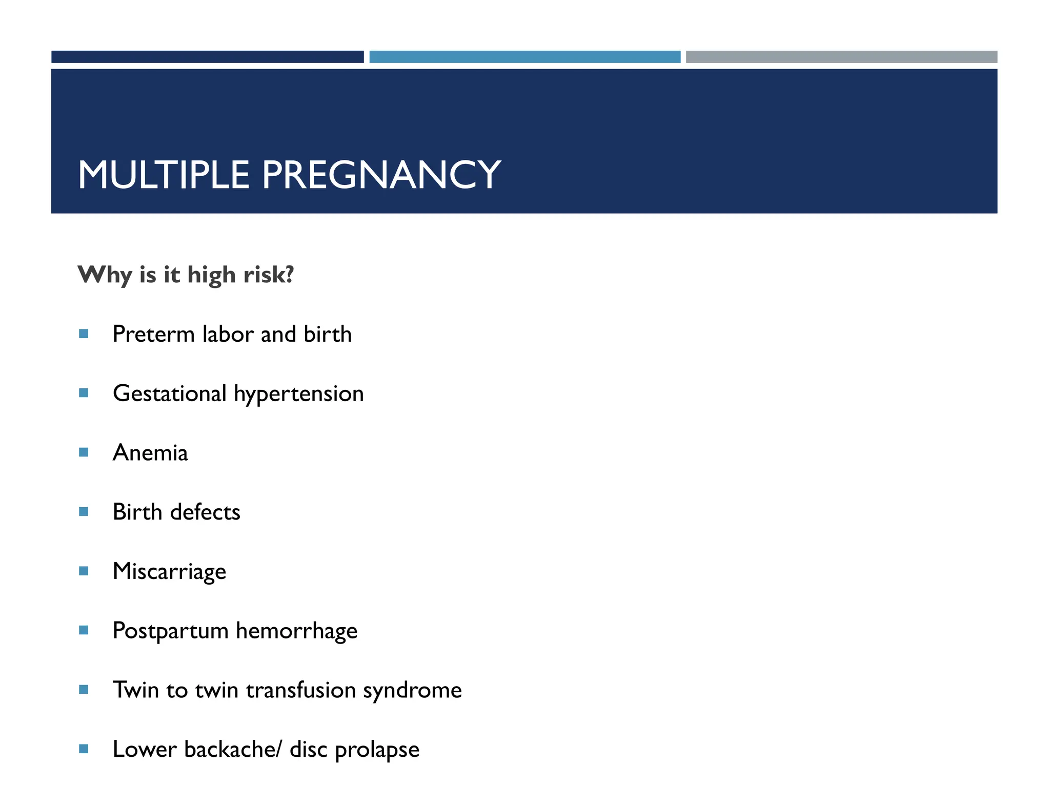 4 High risk preganancy and complications of child birth.pdf | Pregnancy ...