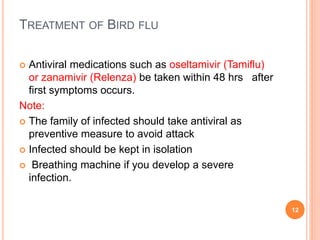 4 influenza virus, bird flu during disaster | PPTX