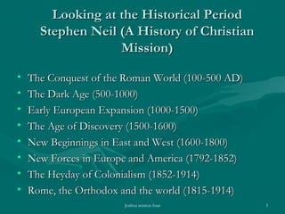 4 history of missions | PPT