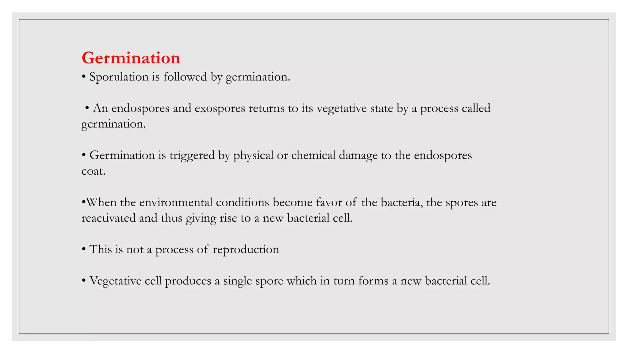 Sporulation & morphogenesis | PPTX