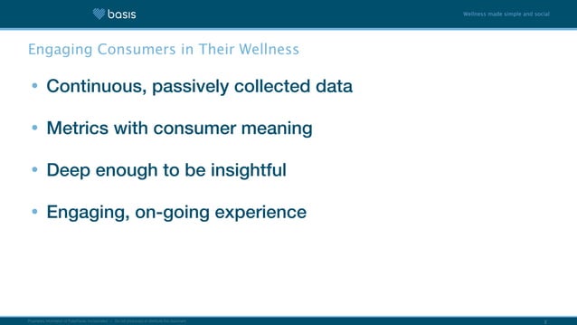 Quantified Self and the Self-tracking Patient ( Holve Jeff - Basis) | PPT