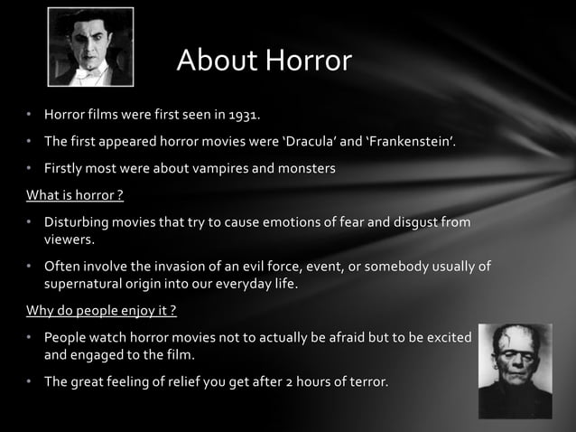 #4 horror group | PPT