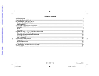 How to find your way - US Army | PDF