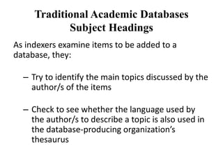 4 how to_search_traditional_academic_databases | PPT