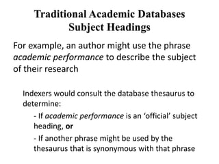 4 how to_search_traditional_academic_databases | PPT