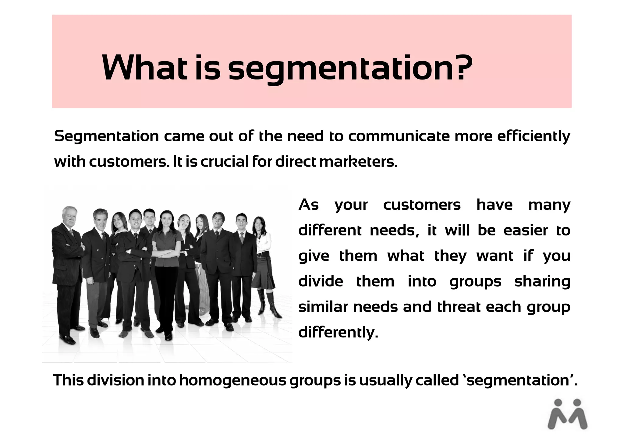 #4 (Re)Grouping: How to Segment Your Customers? | PDF