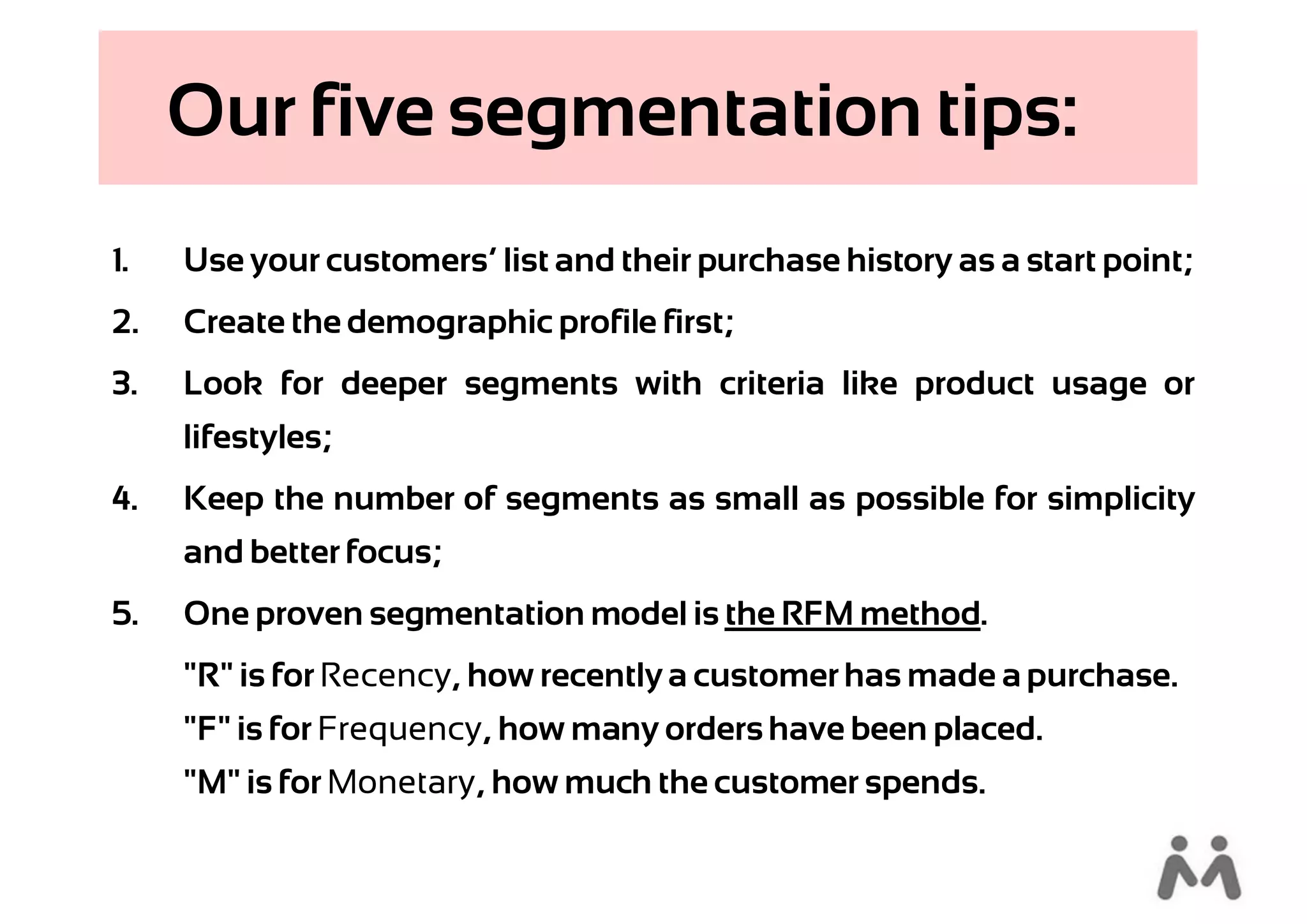 #4 (Re)Grouping: How to Segment Your Customers? | PDF