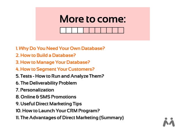 #4 (Re)Grouping: How to Segment Your Customers? | PPT