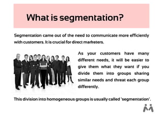 #4 (Re)Grouping: How to Segment Your Customers? | PDF