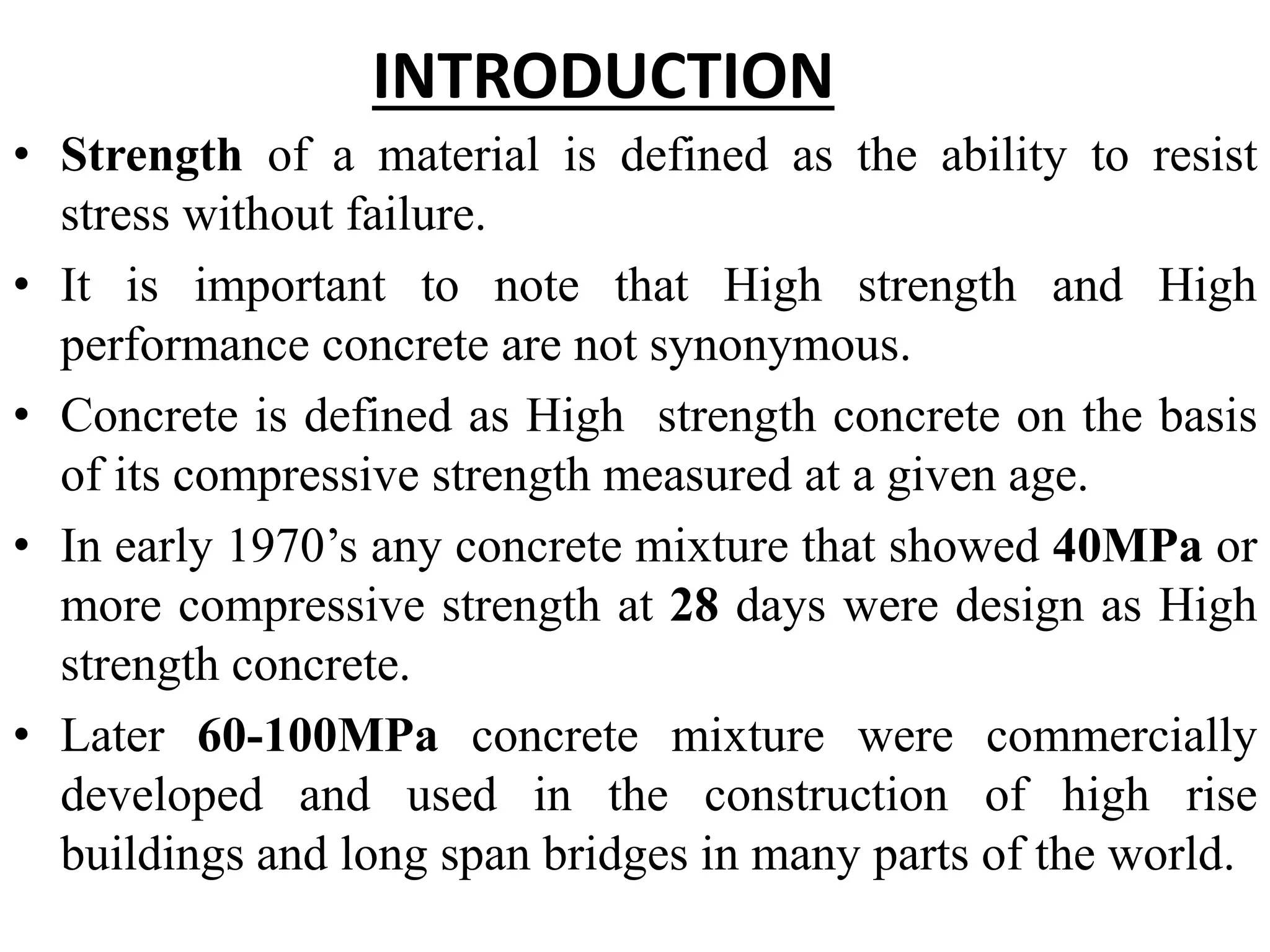 High Performance Concrete | PDF