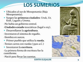 CULTURA SUMERIA | PPTX