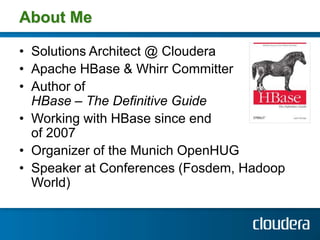 Hadoop World 2011: Advanced HBase Schema Design - Lars George, Cloudera | PPTX