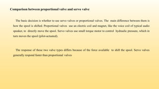 4 hydraulic servo system | PPTX