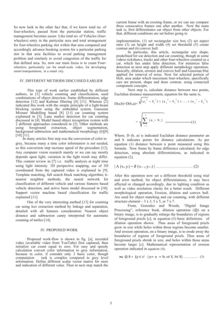 Vehicle Counting Module Design in Small Scale for Traffic Management in Smart City | PDF