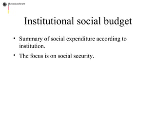 Welfare spending and its relevance for Germany’s federal budget - Hans ...