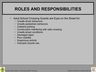 Crossing Guard 4 Roles | PPT