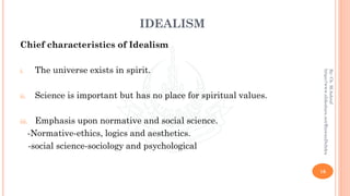 IDEALISM in Philosophy of Education | PDF