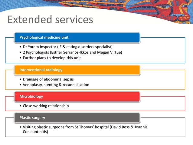 St Mark's: the Intestinal Failure and Home Parenteral Nutrition Service ...