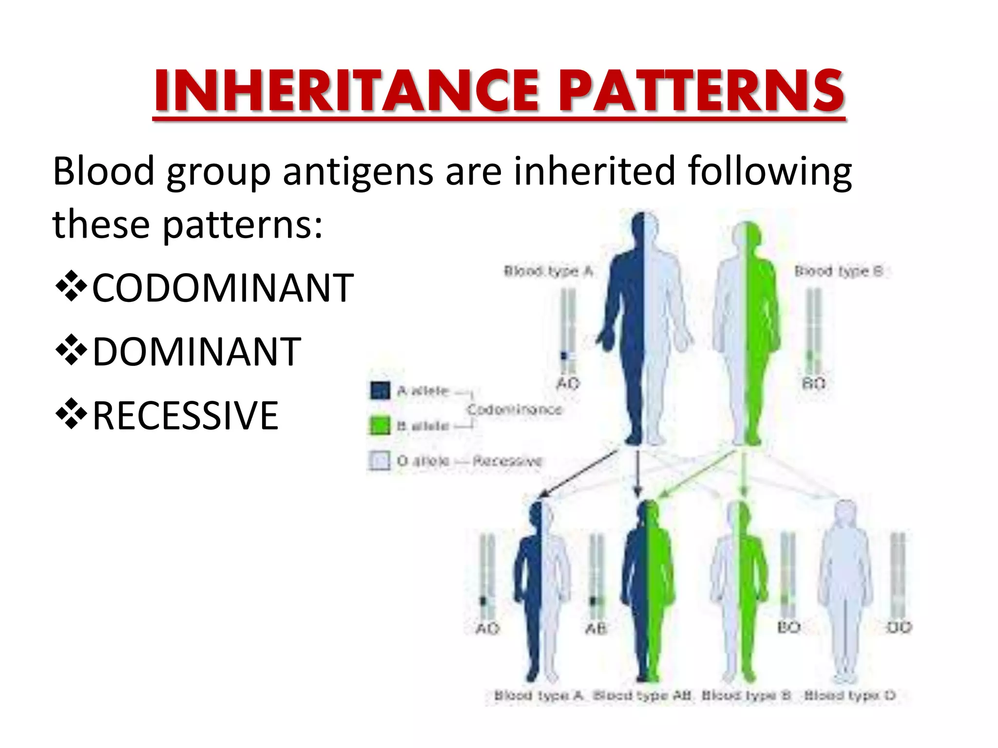 4 ih genetic principles in blood banking | PPTX