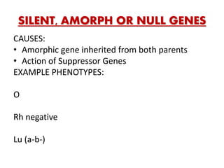 4 ih genetic principles in blood banking | PPTX
