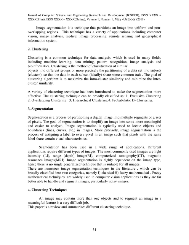 4 Image Segmentation Through Clustering Pdf
