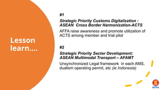 supply chain management efficiency in asean | PPT
