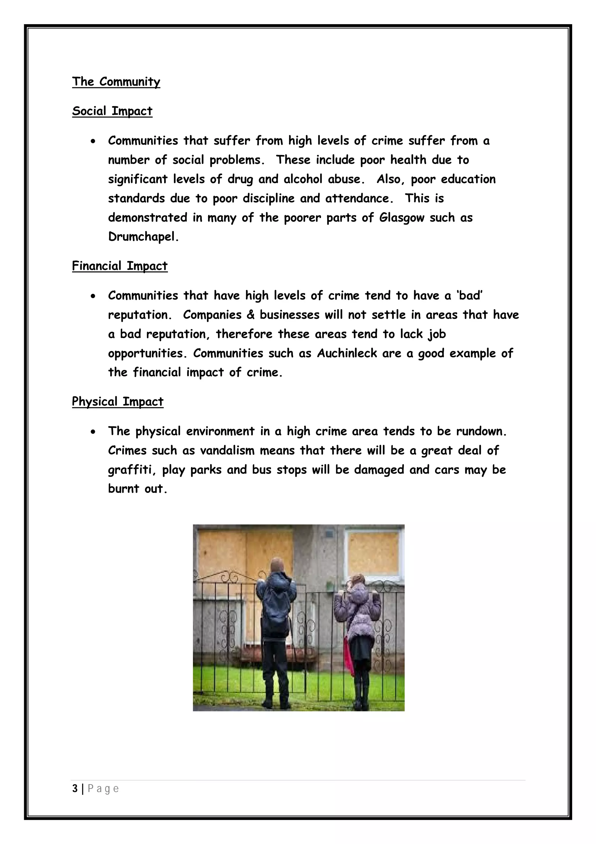 4 impact of crime | PDF
