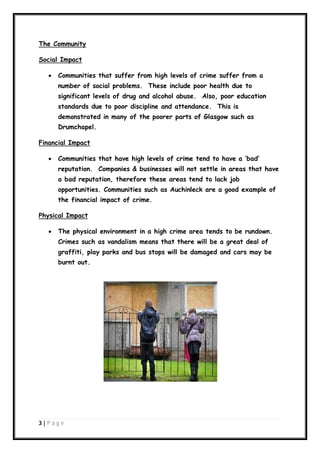 4 impact of crime | PDF