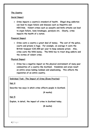 4 impact of crime | PDF